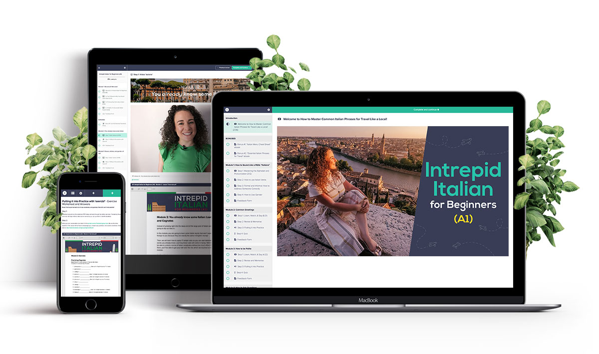 Intrepid Italian for Beginners (A1) - Intrepid Italian with Michele